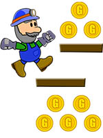 Gold Miners 4 (Gold coin collectors, Diggers) Game for 2 players | Help ...
